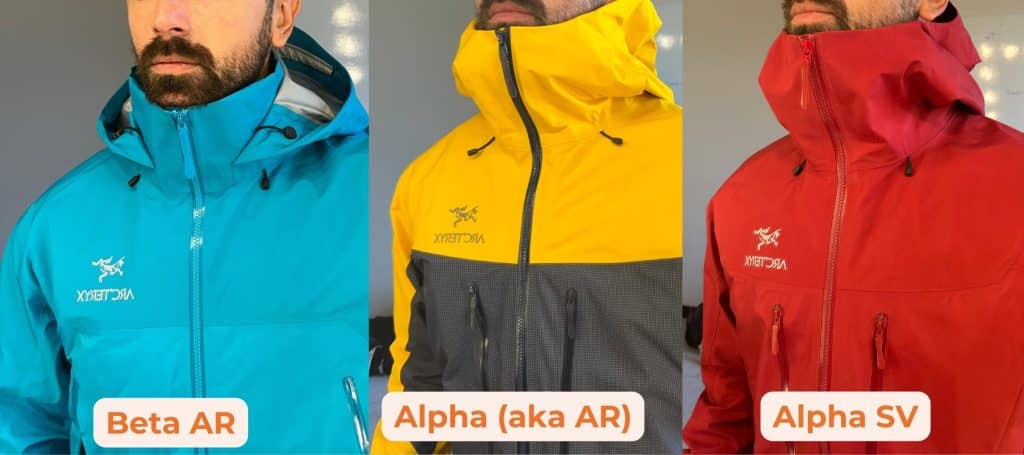 Arc'teryx Alpha vs Beta: I own ALL six models (with photos)